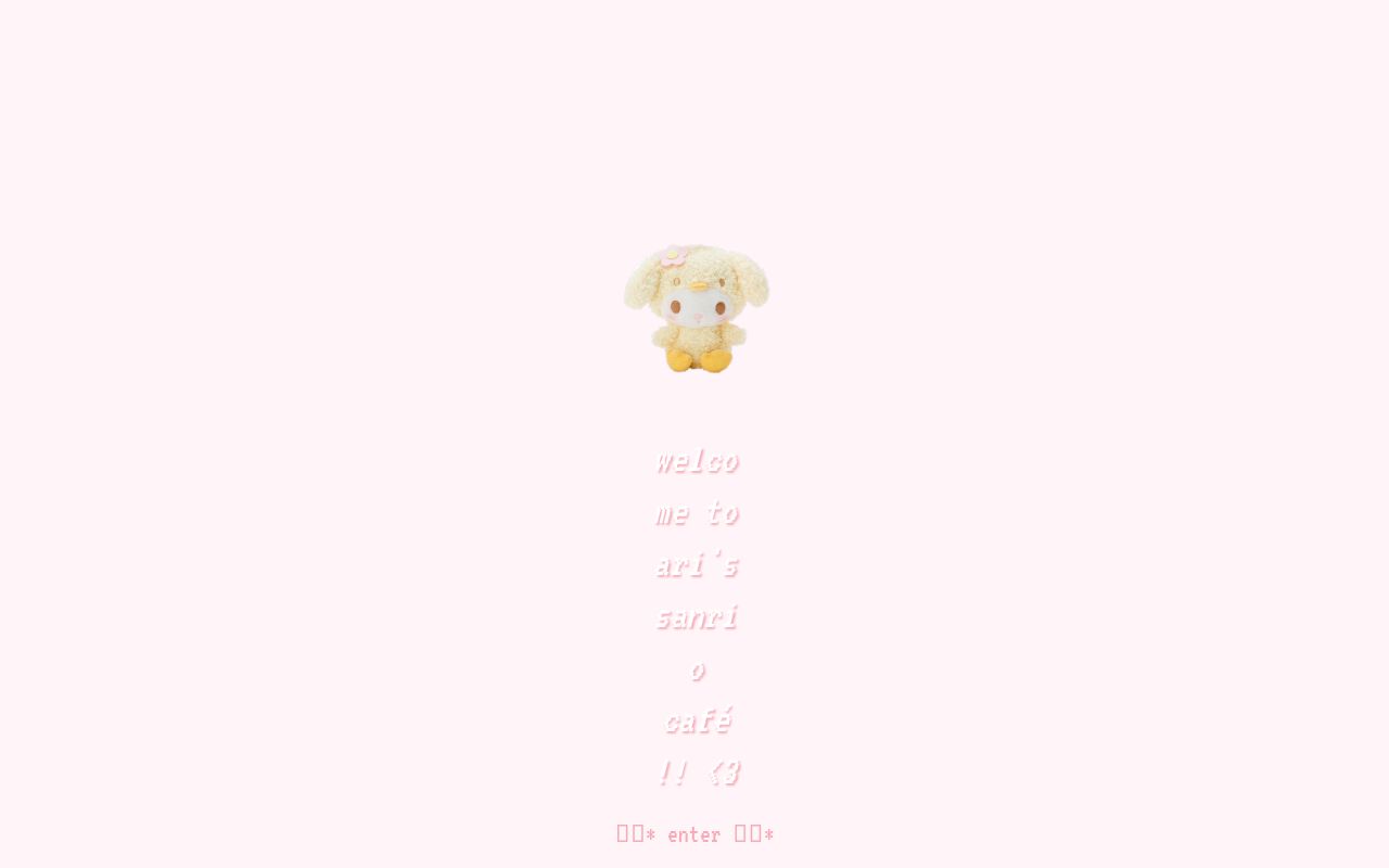 ari's sanrio café♡